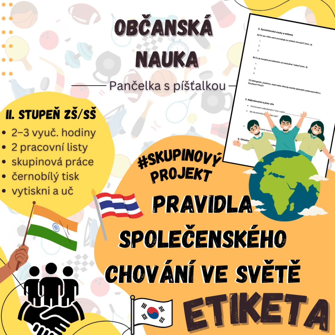 Etiketa: Pravidla společenského chování ve světě formou projektové ...