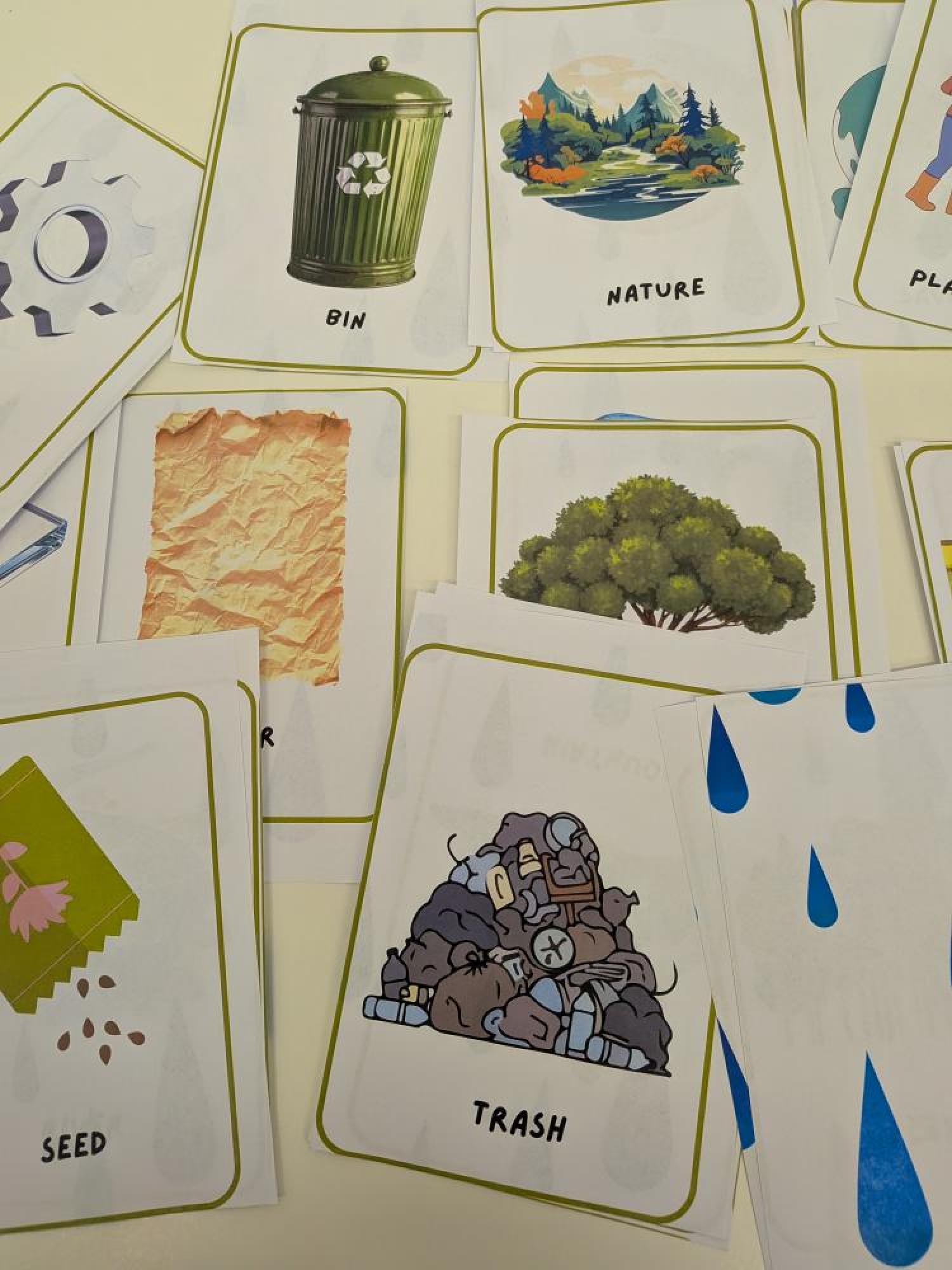 Earth day SET - 20x flashcards + běhací diktát | Učitelnice