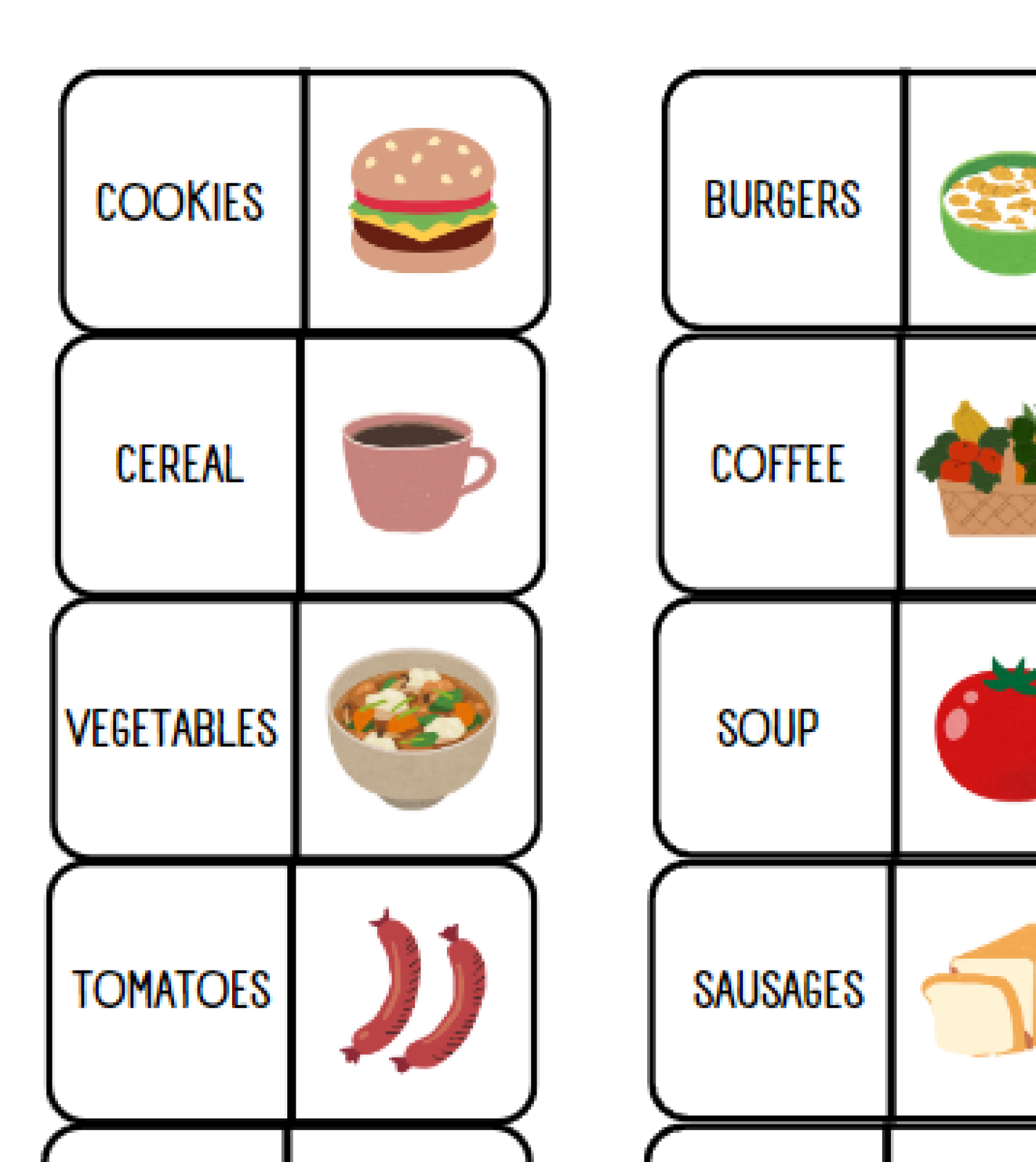 Food - countable and uncountable nouns | Učitelnice