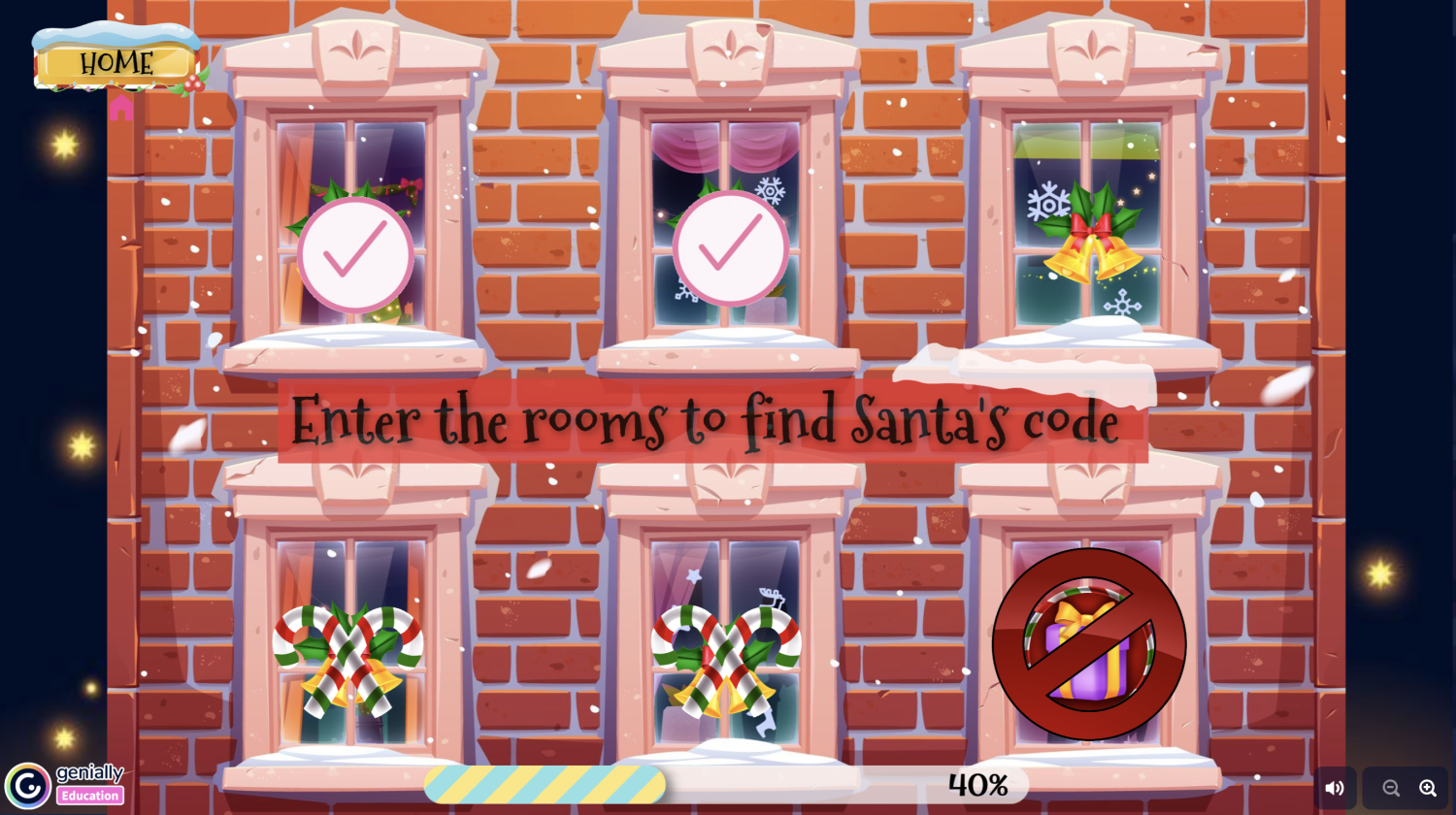 Christmas escape game - úniková hra | Učitelnice