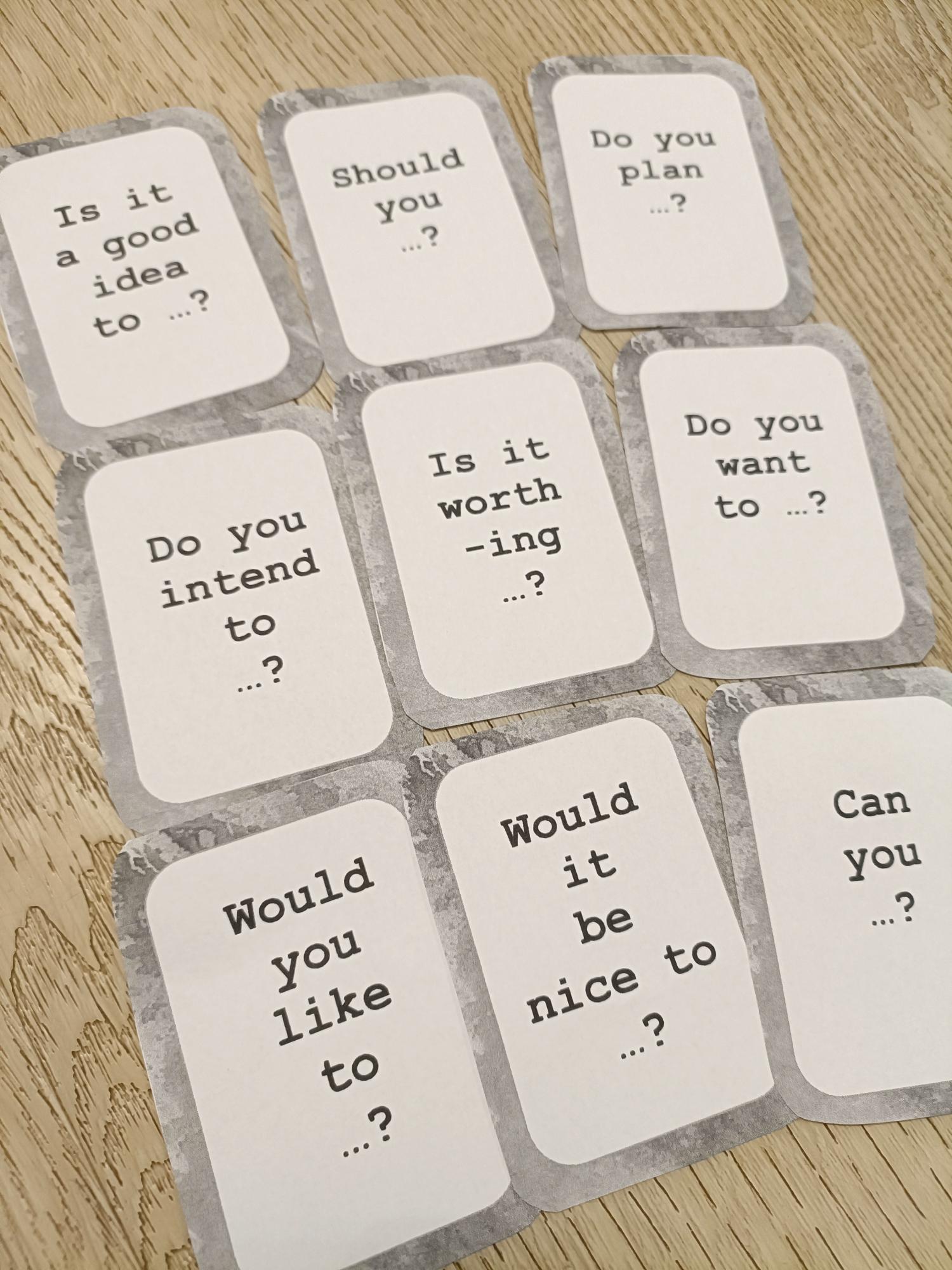 New Year - conversation cards | Učitelnice