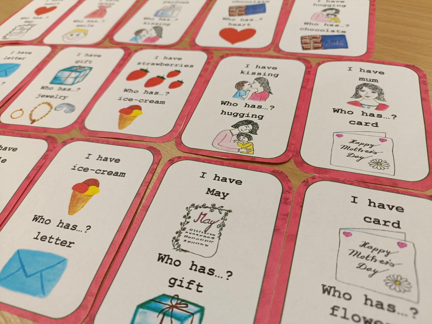 I have, who has? Mother's Day | Učitelnice