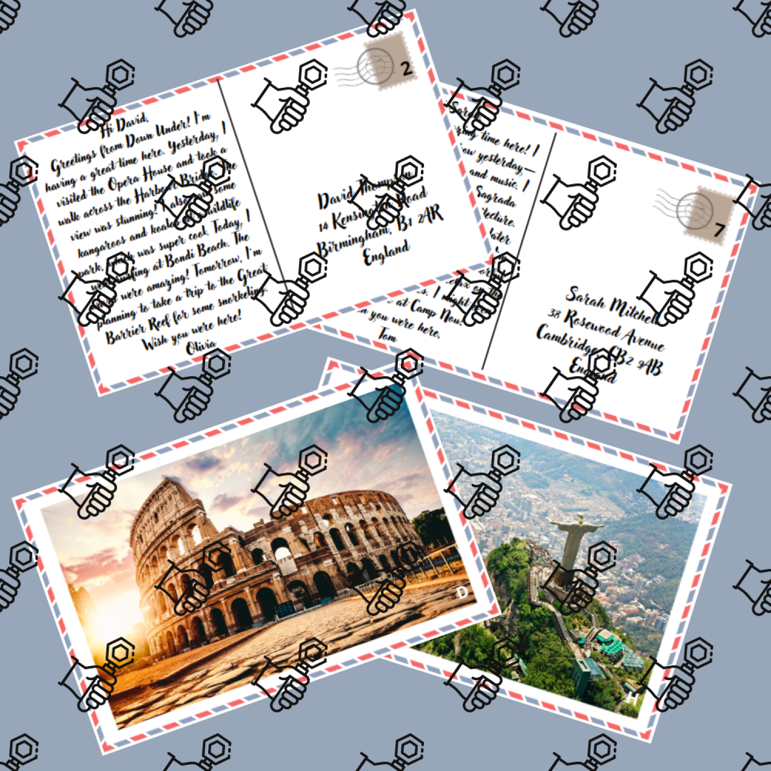 POSTCARDS - READING/WRITING ACTIVITY | Učitelnice