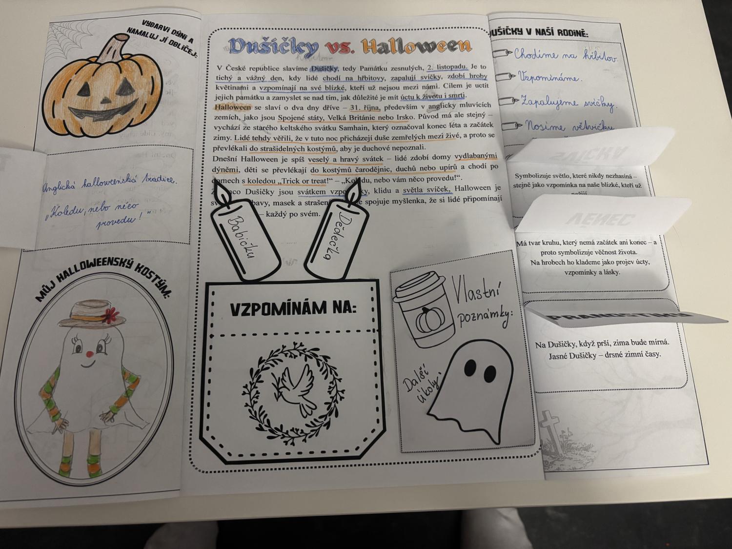 Halloween Lapbook | Učitelnice