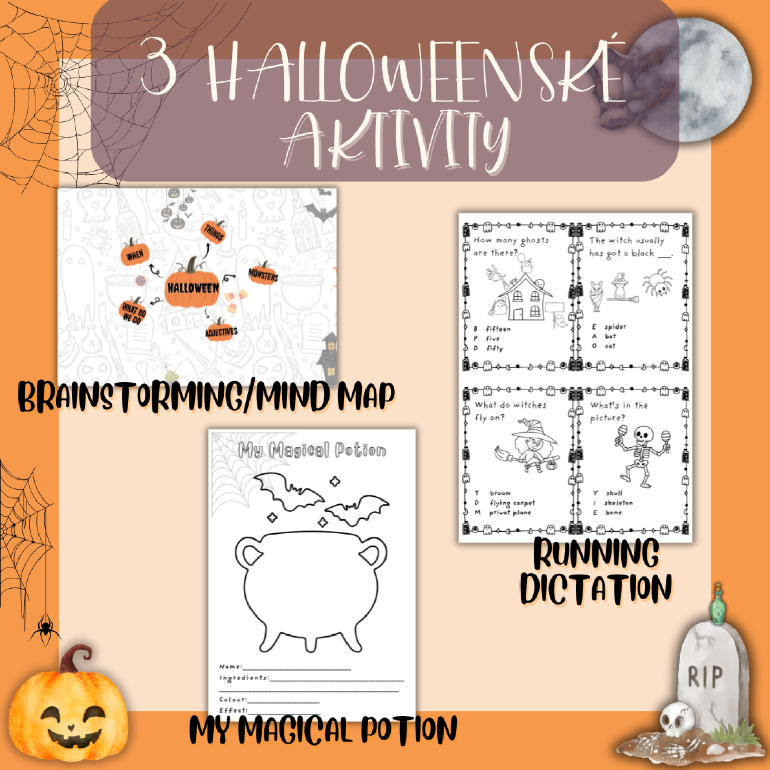 Halloween Lesson Plan | Učitelnice