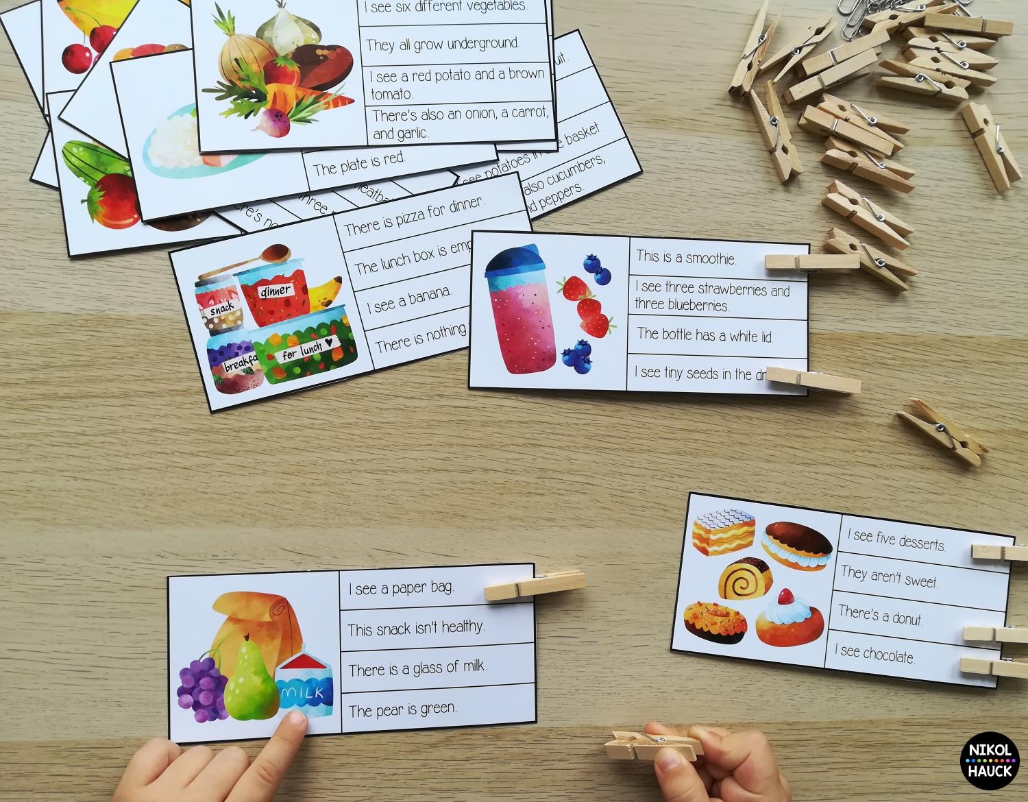FOOD: PICTURE AND READING COMPREHENSION | Učitelnice