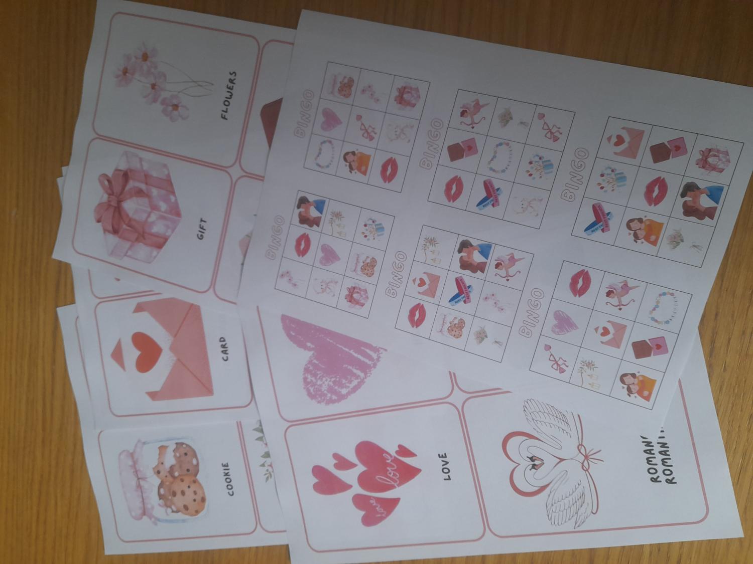 Valentine´s day - flashcards | Učitelnice