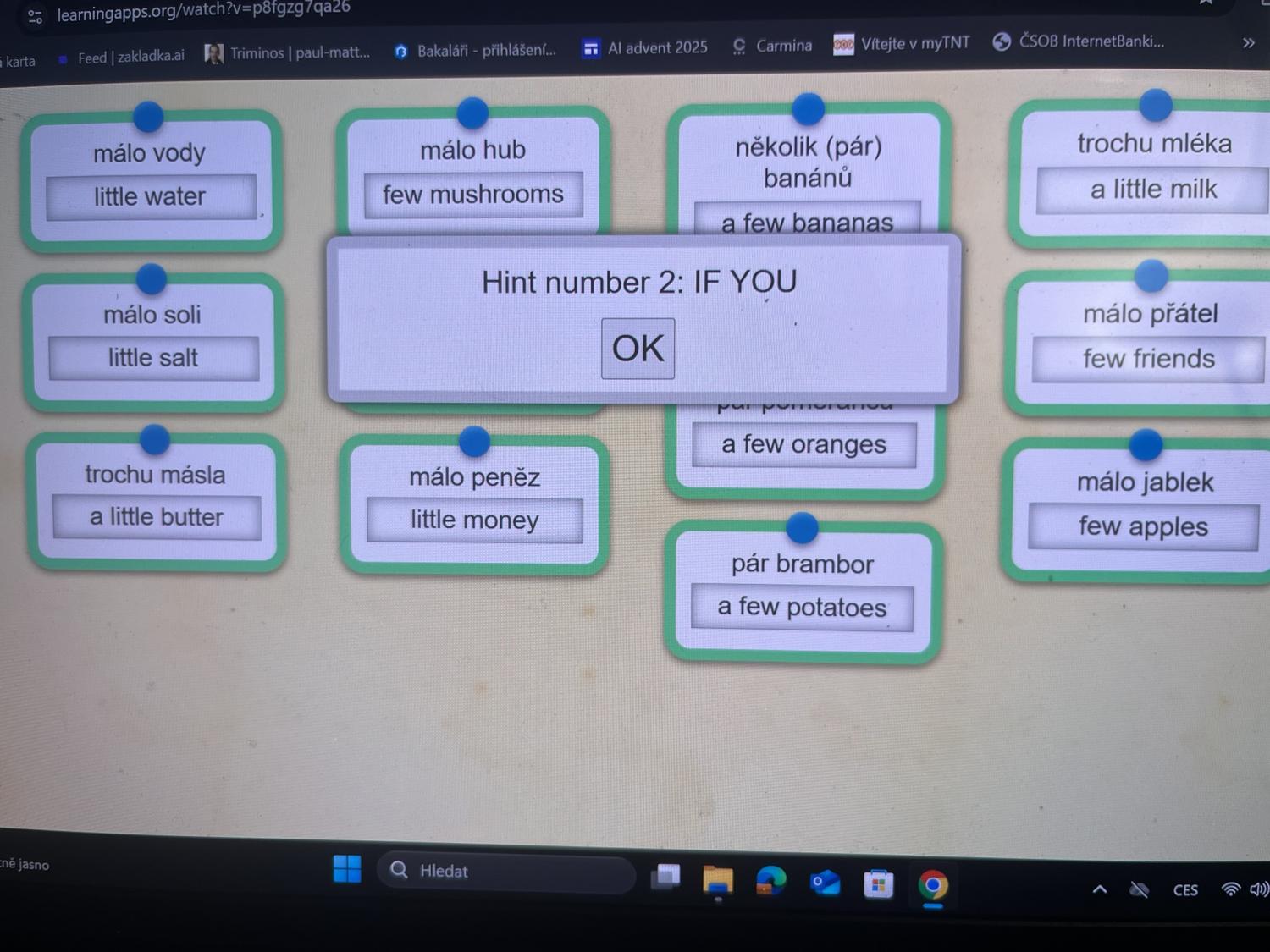 Countable/uncountable nouns + quantifiers - game with QR codes | Učitelnice