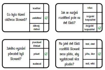 Slované, Sámova říše - kolíčkování, trimino | Učitelnice