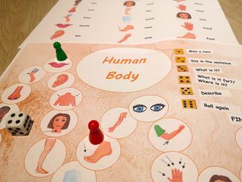 Board game - Human Body | Učitelnice