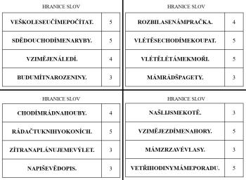 HRANICE SLOV | Učitelnice