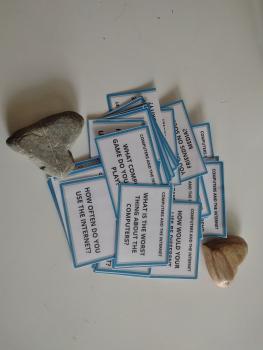 COMPUTERS AND INTERNET - CONVERSATION CARDS | Učitelnice