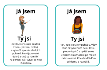 Já jsem, Ty jsi - povolání | Učitelnice